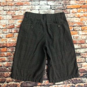 Free World | Shorts | Free World Sz 28 Plaid Flat Front Shorts Skater ...